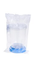 EZ-Fit™ Filtration Unit, black membrane, 0.45µm pore size, 250mL funnel ...